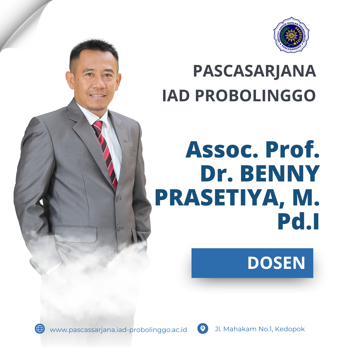 Assoc. Prof. Dr. Benny Prasetiya, M.Pd.I - IAD
